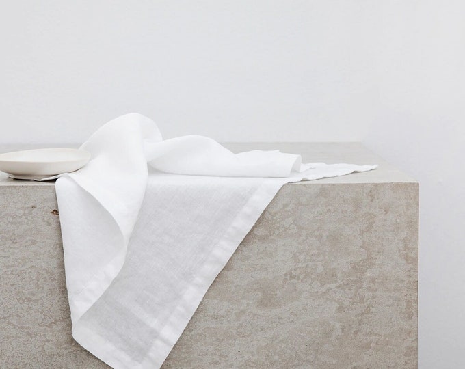 Linen Napkins. Table Runner. Cloth Napkins Set. Dinner Cocktail ...