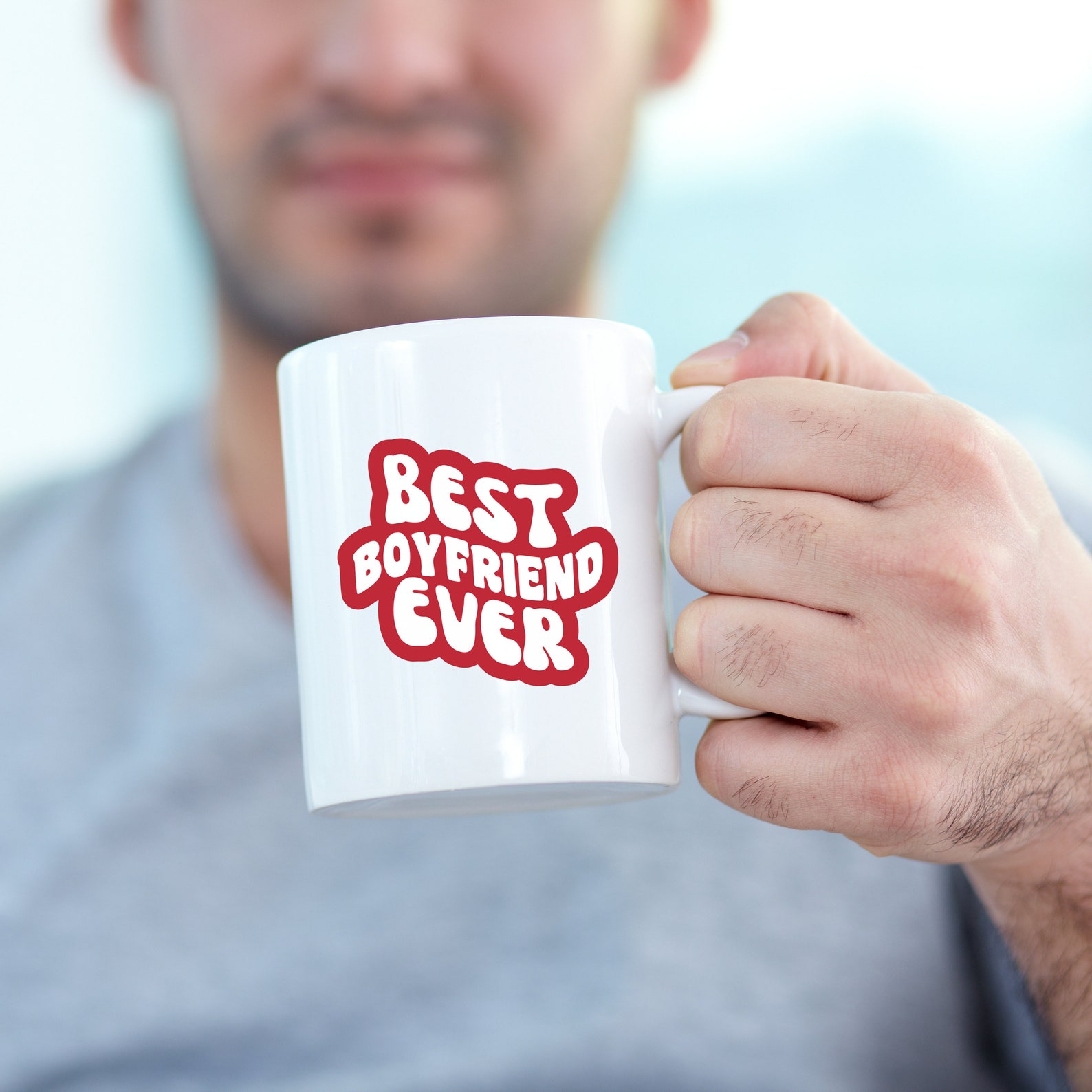 Best Boyfriend Ever Mug Boyfriend Mug Boyfriend Christmas - Etsy