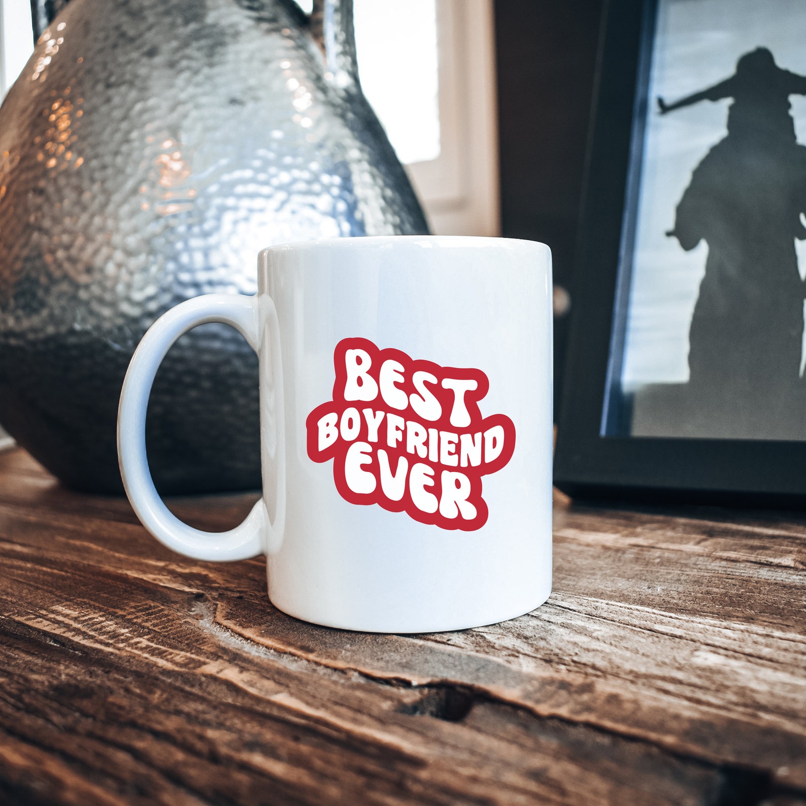 Best Boyfriend Ever Mug Boyfriend Mug Boyfriend Christmas Gift Bubble ...