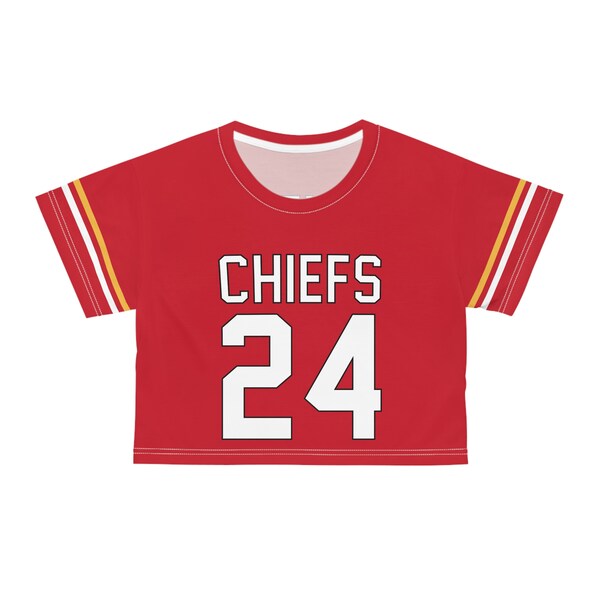 Kansas Chiefs Crop Top - Etsy