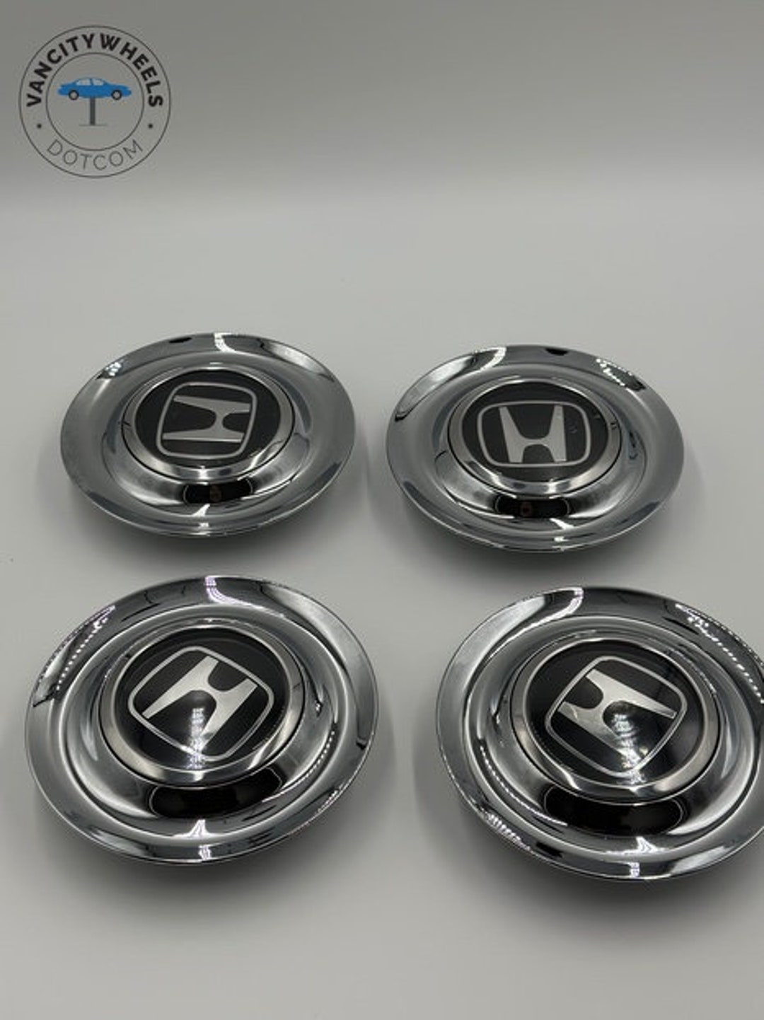 Chrome Silver Floating Wheel Center Caps for Honda 183mm - Etsy