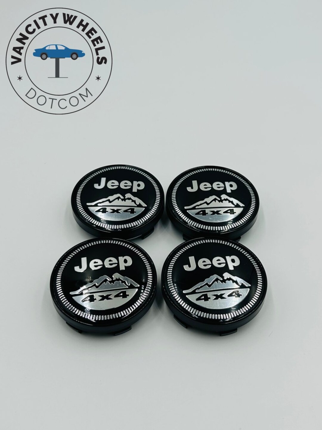 Premium 4pcs JEEP 4x4 Wheel Center Caps in Varied Sizes & - Etsy