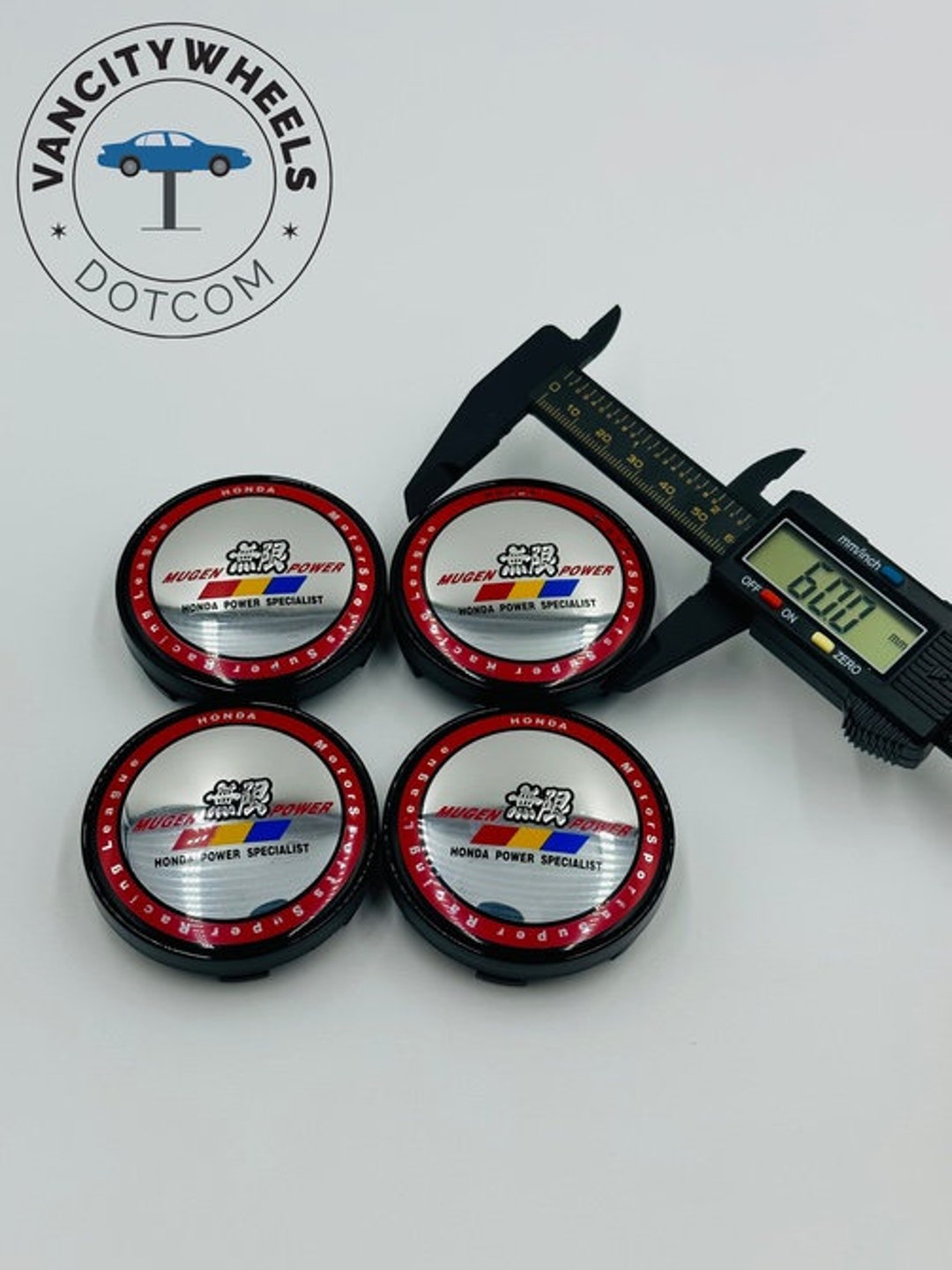 Honda-mugen Power Elegance Collection 4pcs 60mm Car Wheel - Etsy
