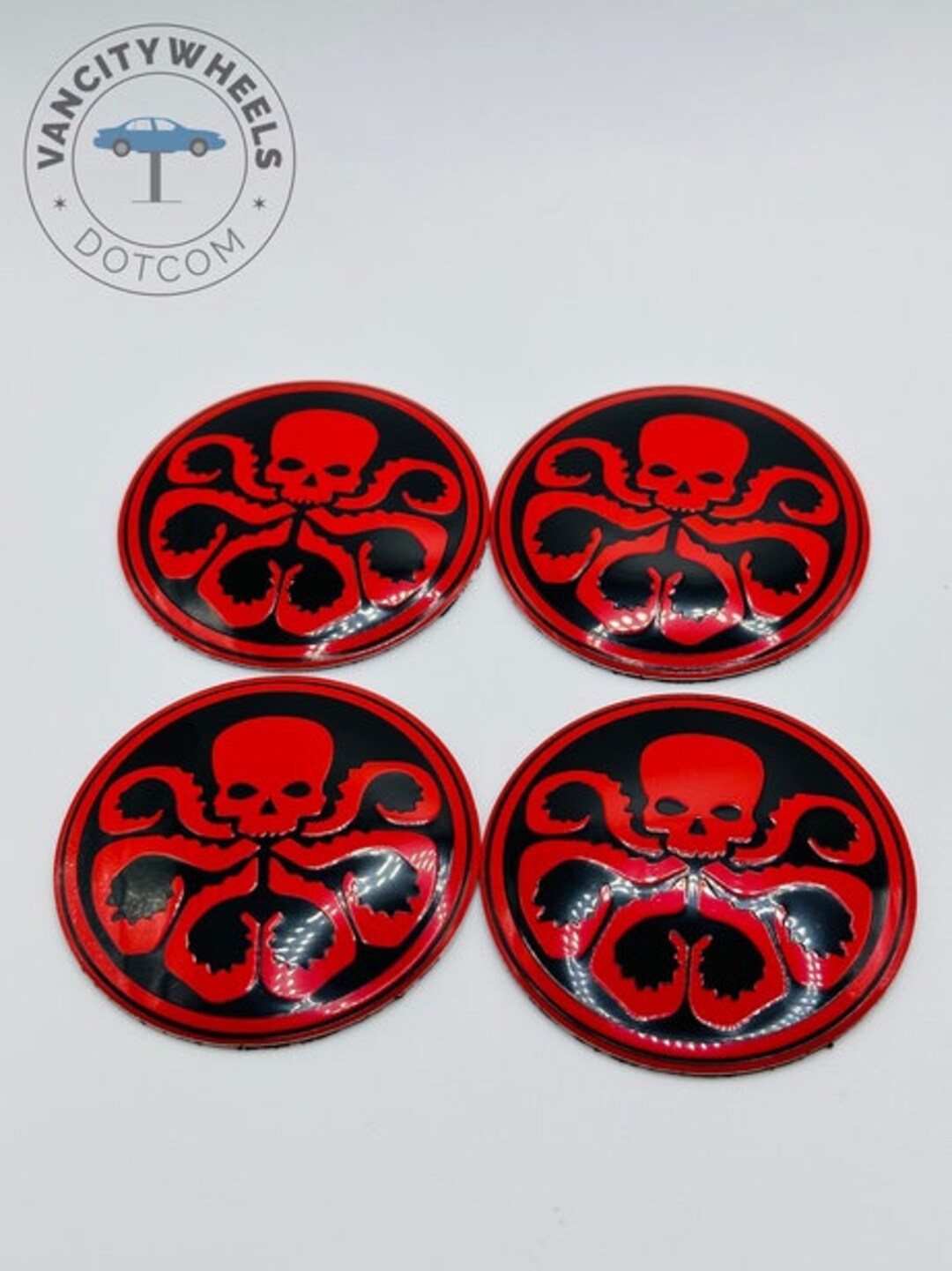 4PCS 56mm MARVEL Universe-hydra Stickers Emblems: Unleash the - Etsy ...
