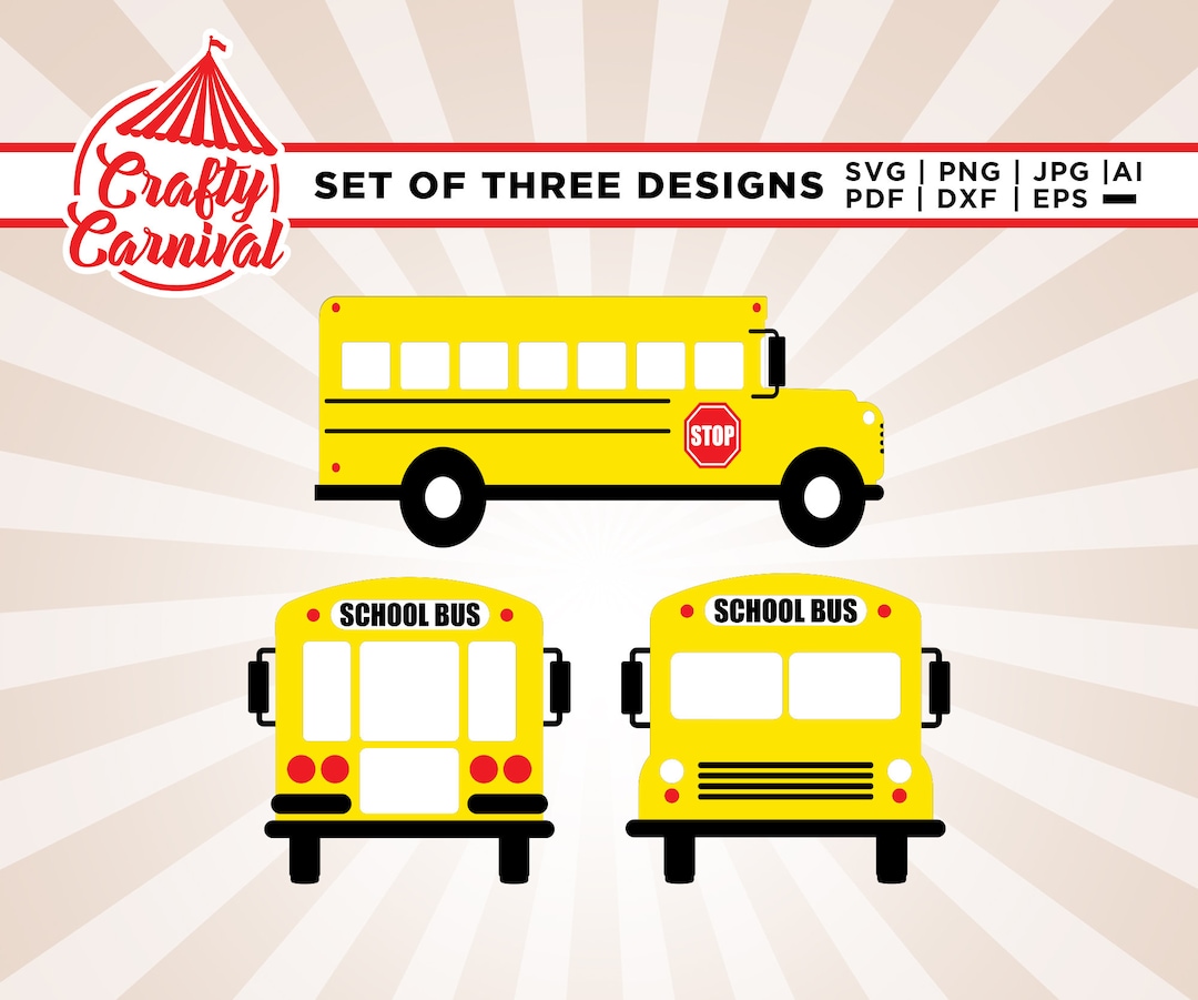 School Bus Svg, Bus Svg, School Svg, Back to School Svg, Layered School ...
