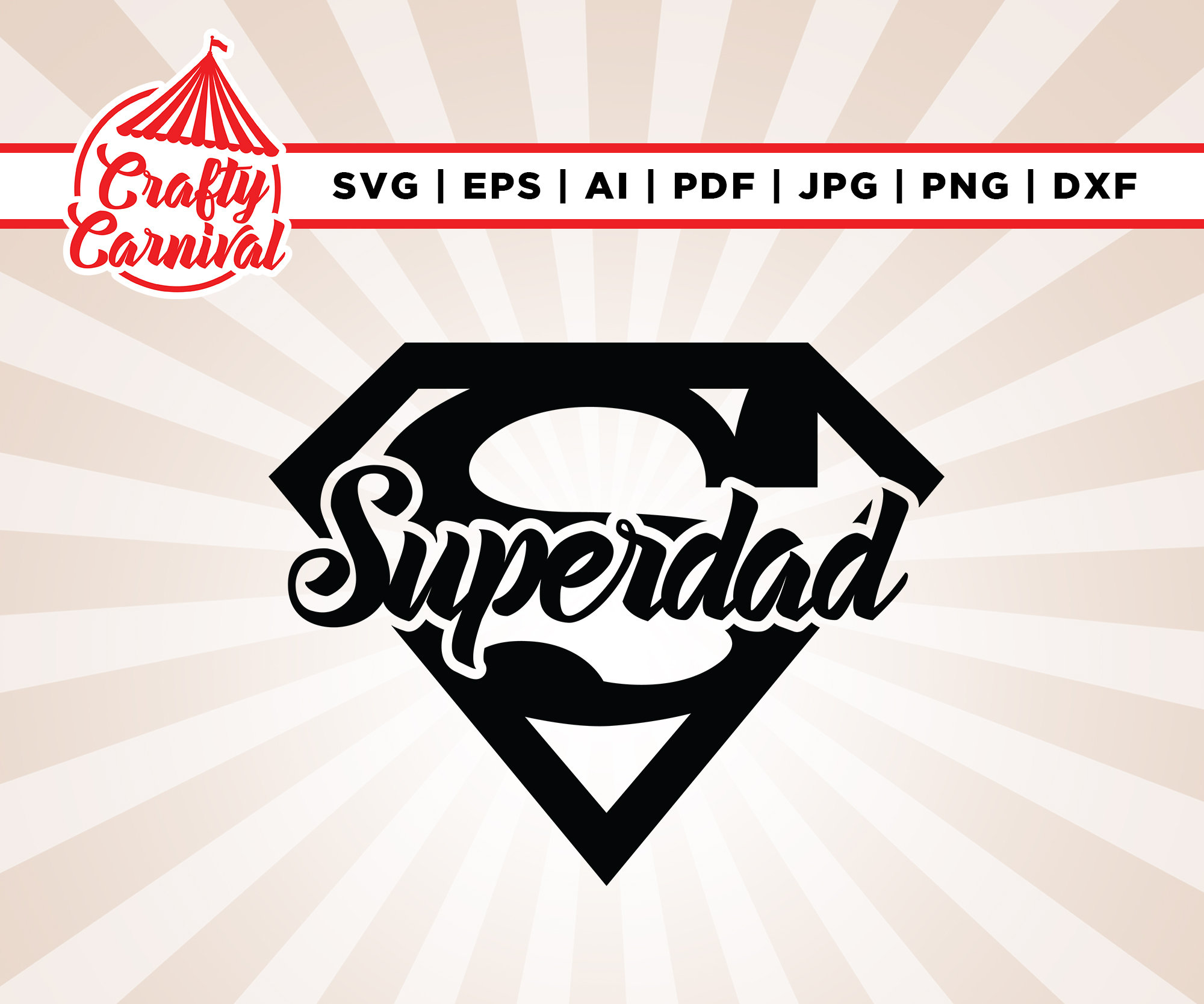 Dad Svg, Svg File for Cricut, Silhouette, Father Svg Cut File, Superdad ...