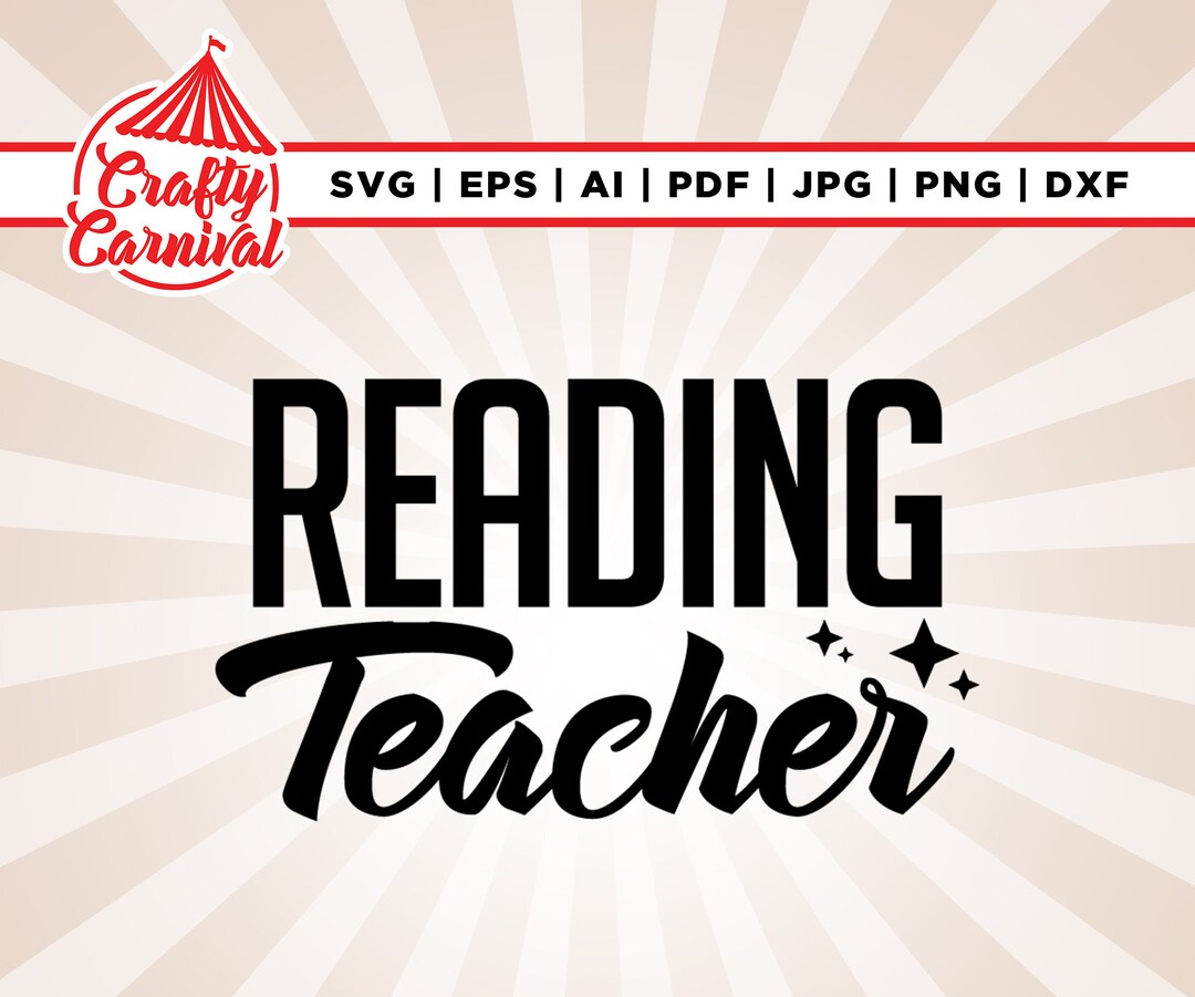 Reading Teacher Svg, Teacher Svg, School Svg, Retro Wavy Text Svg ...
