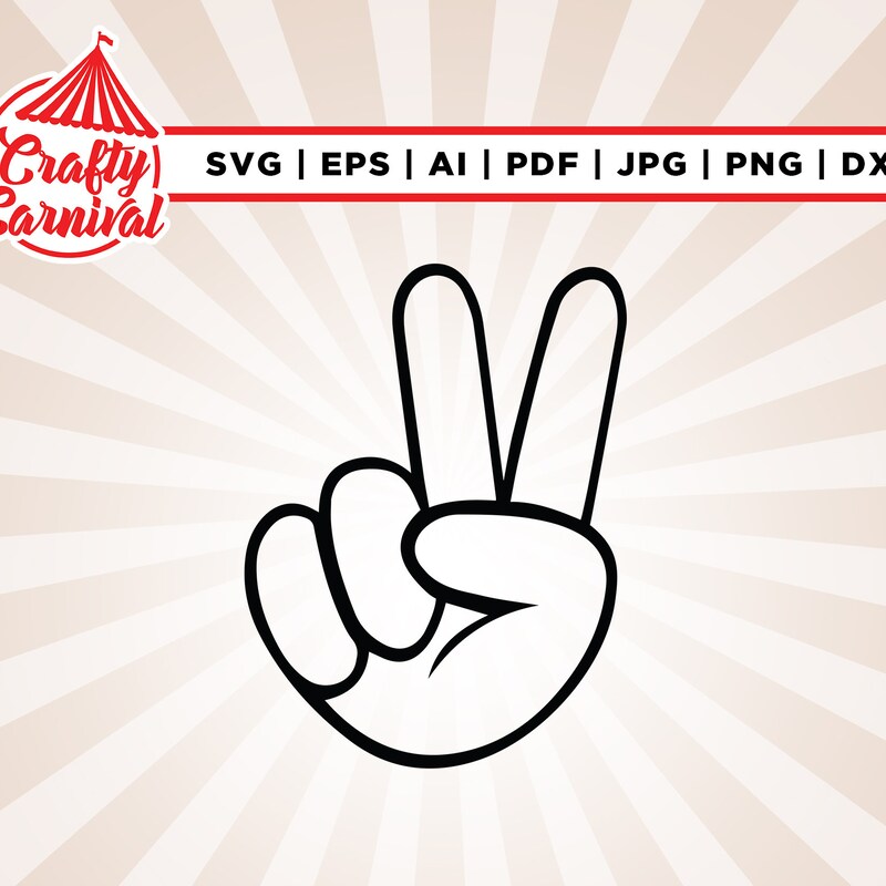 Peace Sign Svg - Etsy
