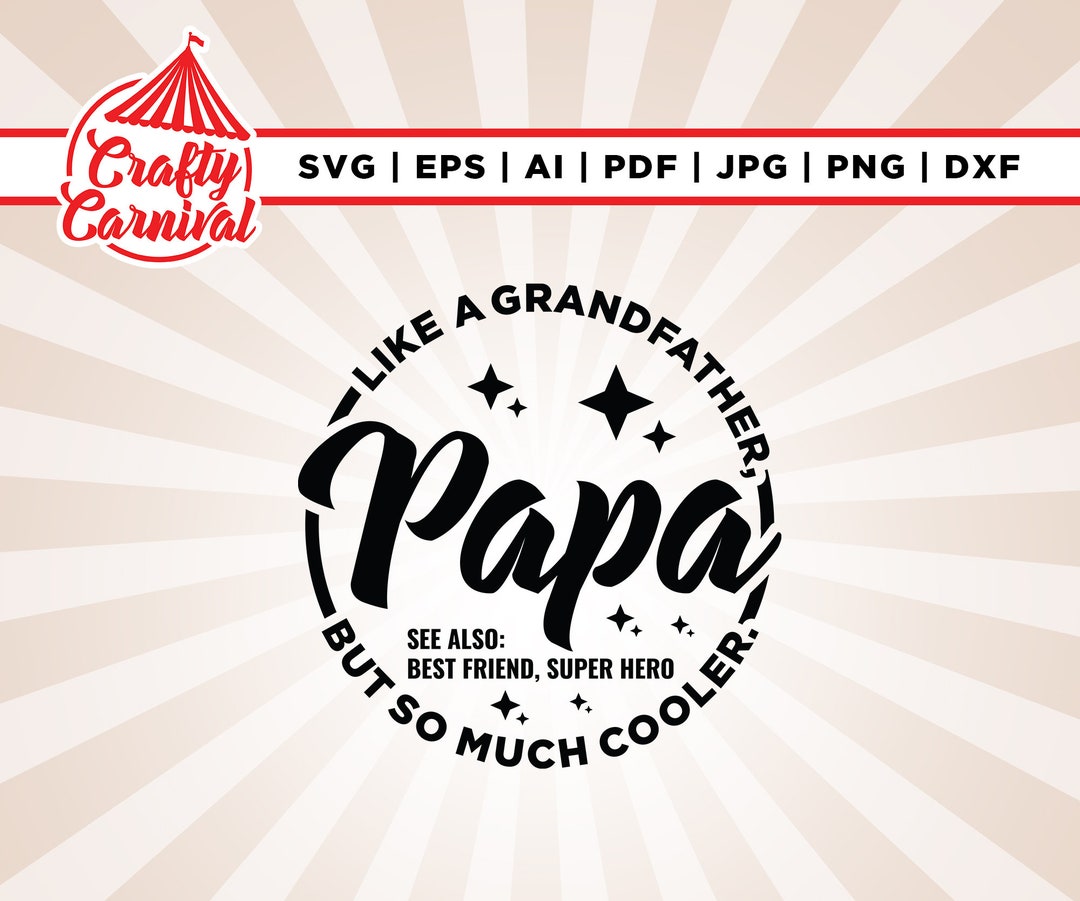 Papa Definition SVG, Grandpa Svg, Cricut, Png, Svg, Sublimation ...