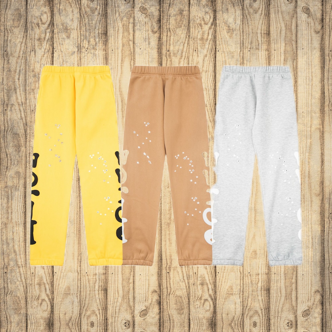 Sp5der 555555 Pants Spider Web Print Pants Oversized Trousers Hip Hop ...