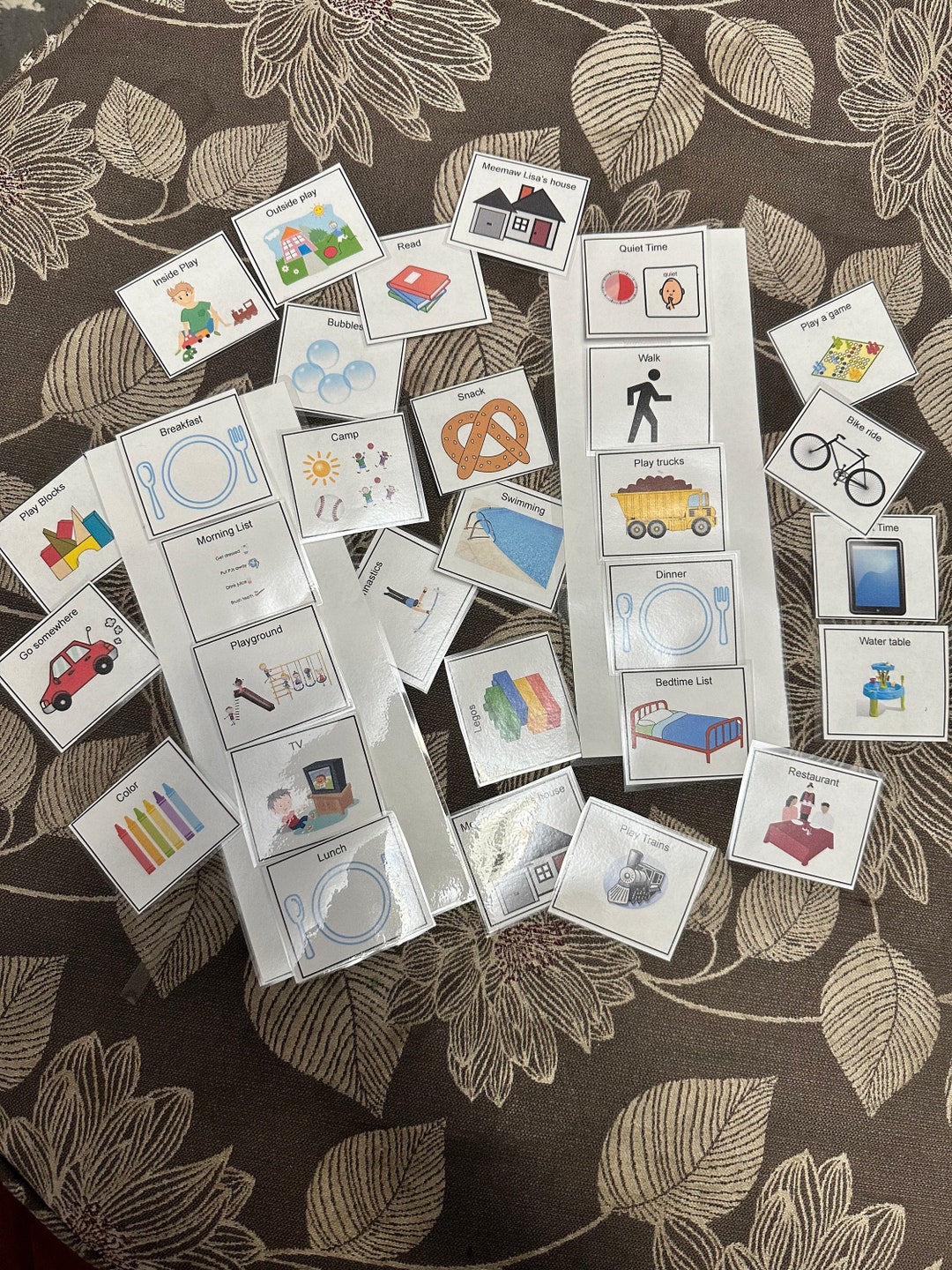 Custom Visual Schedule - Etsy