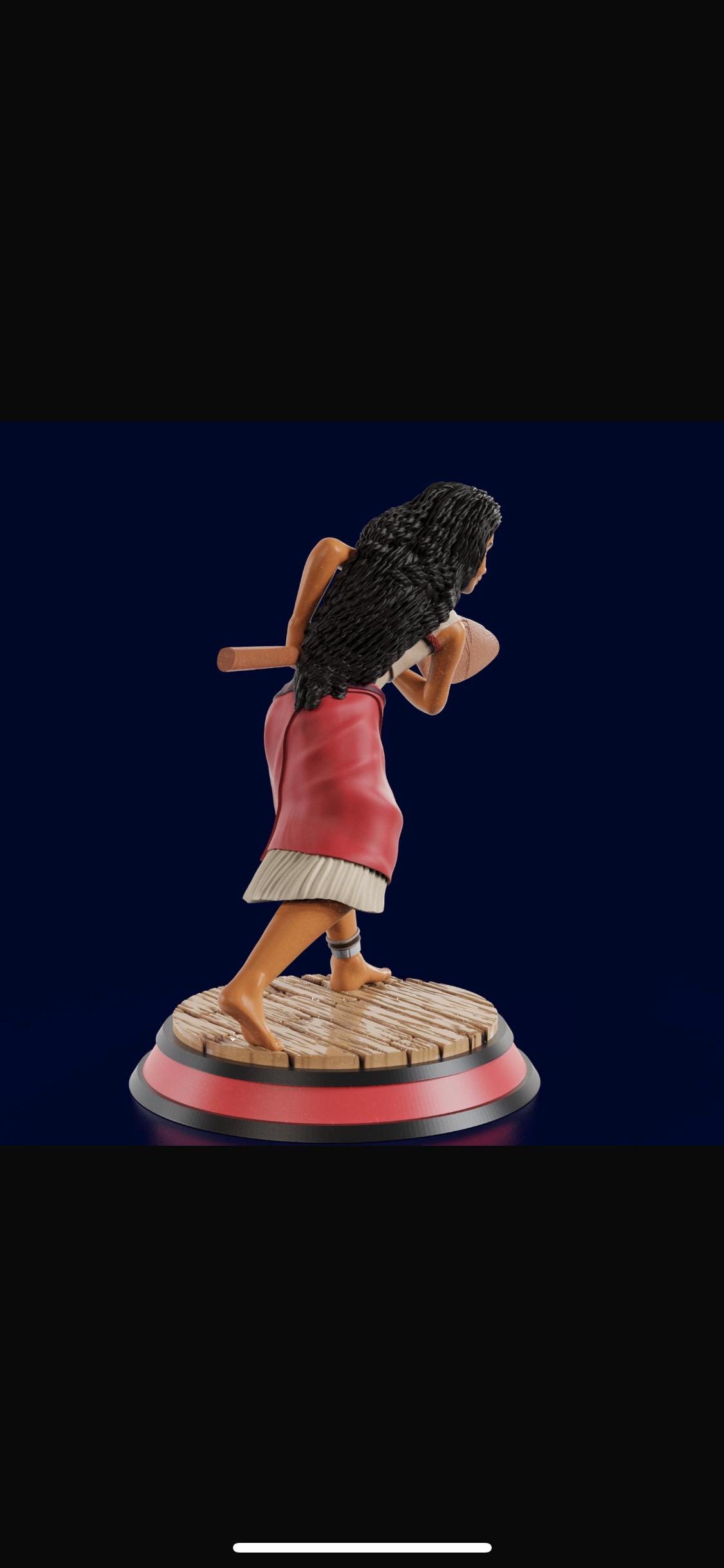 Moana 2 Character Stl File for 3d Printing - Etsy
