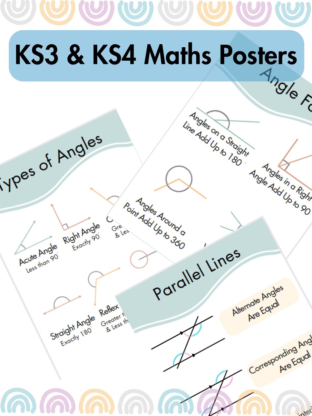 Downloadable Maths Posters KS3 KS4 - Etsy