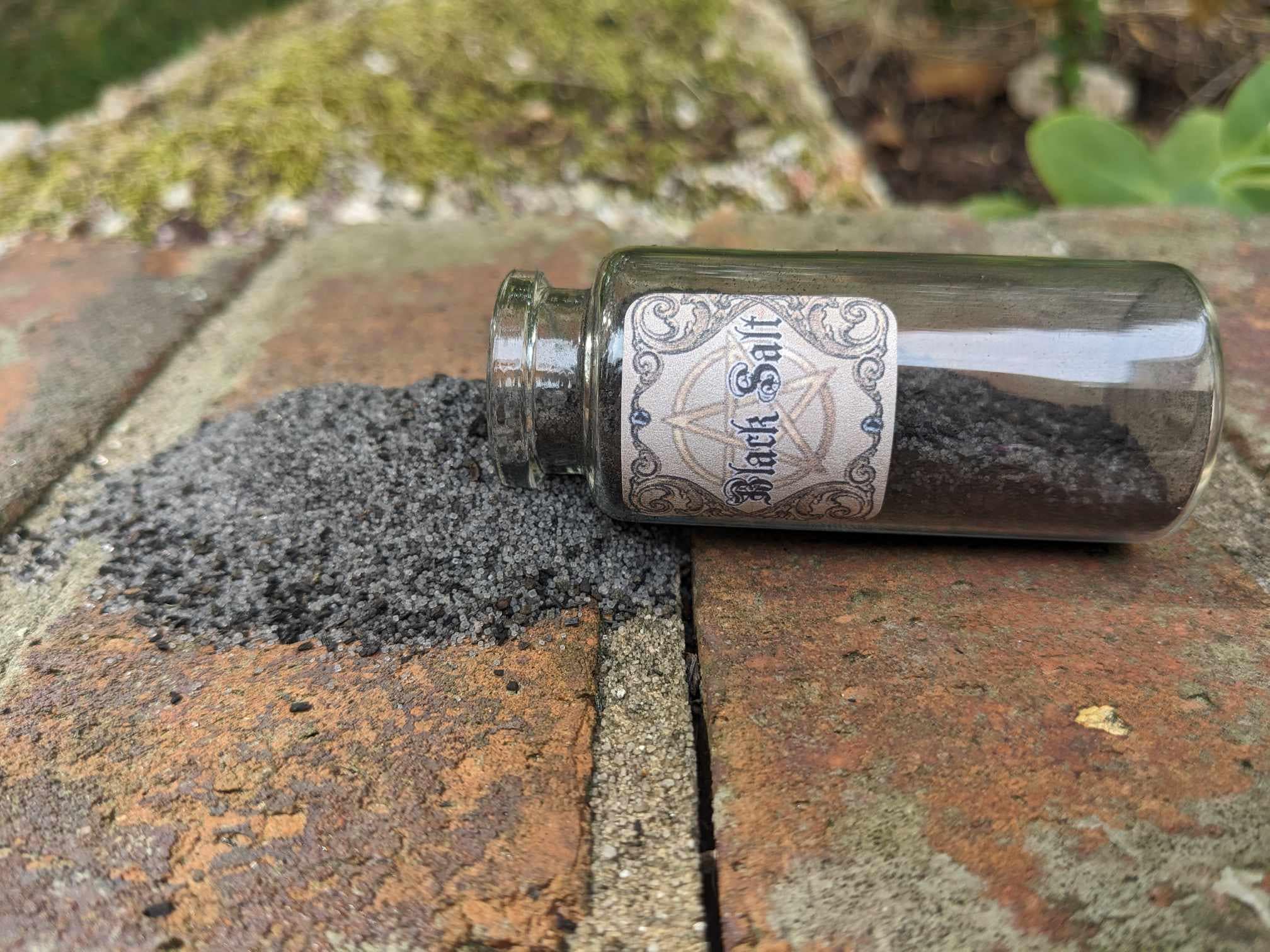 Witches Black Salt, Magic Ritual Salt, for Witchcraft, Wicca, Magick ...