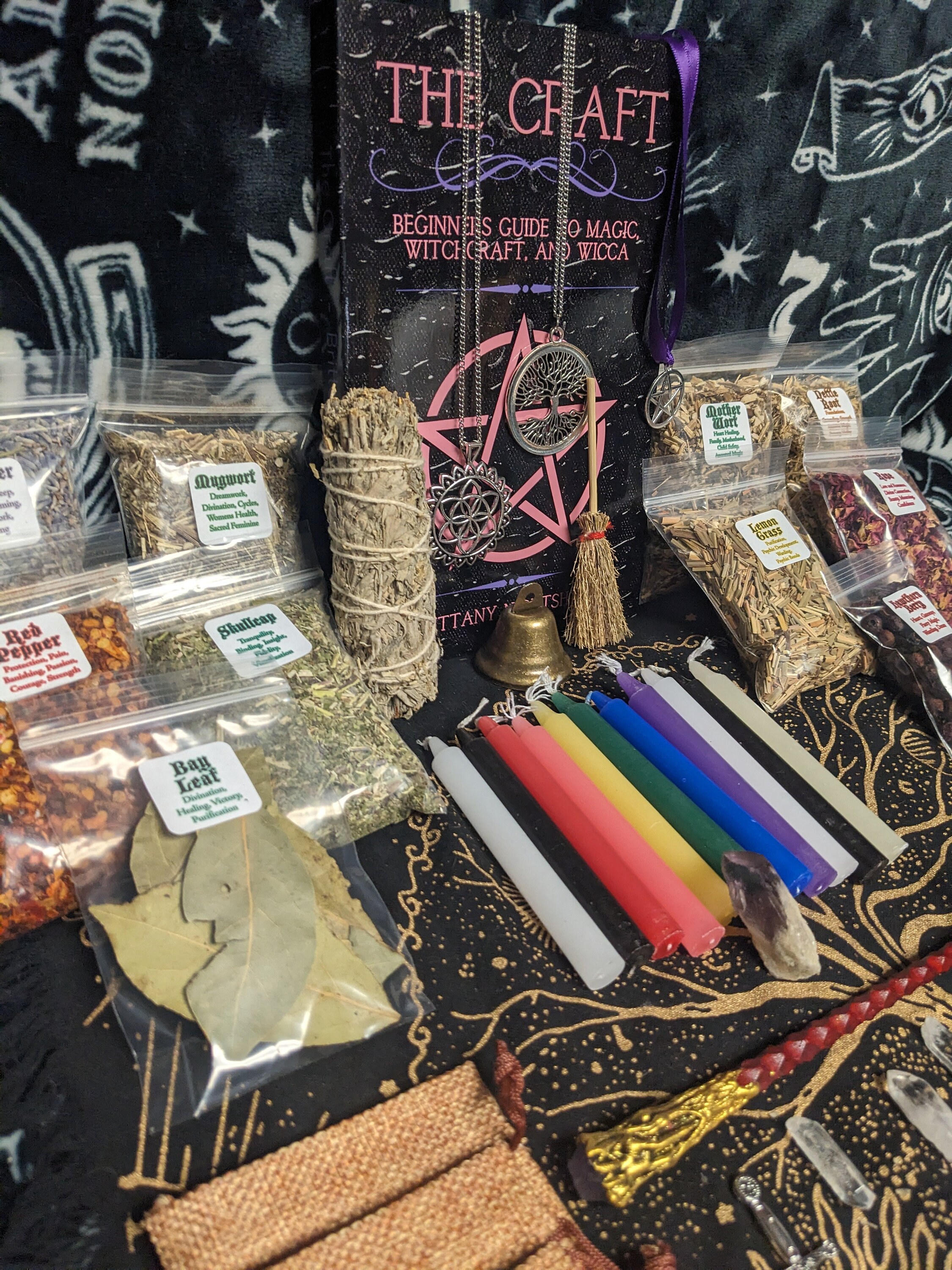 Essentials Witchcraft Starter Ritual Kit - Etsy
