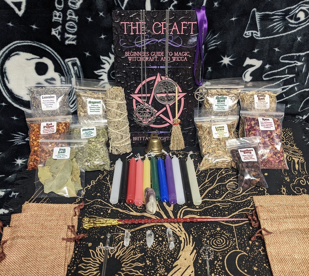 Essentials Witchcraft Starter Ritual Kit - Etsy