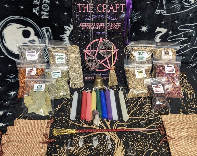 Essentials Witchcraft Starter Ritual Kit - Etsy