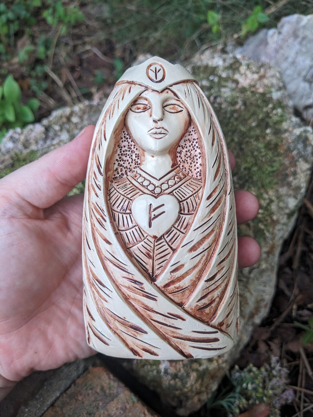 Freya Statue 5 Norse Goddess Viking Statue, Nordic Gift, Freja Statue ...