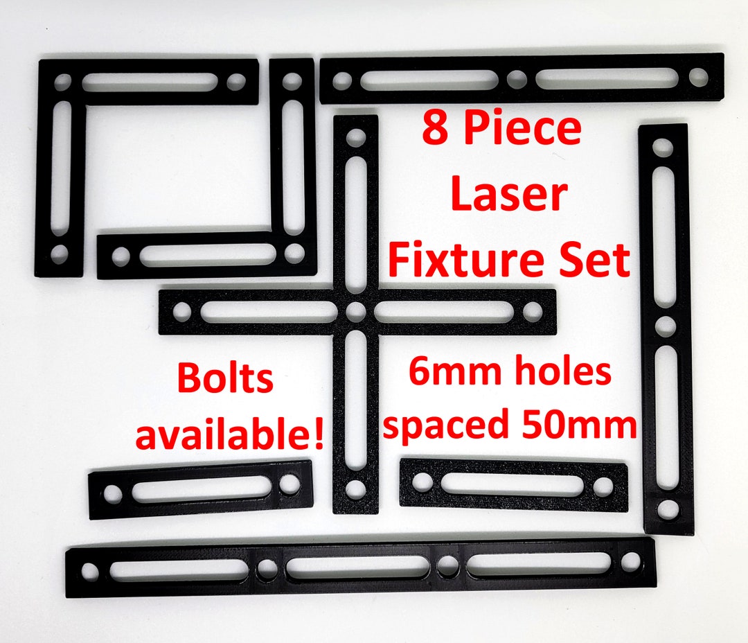 Fixtures/guides for Laser Engraver Alignment, Hobby Laser or Other 6mm ...