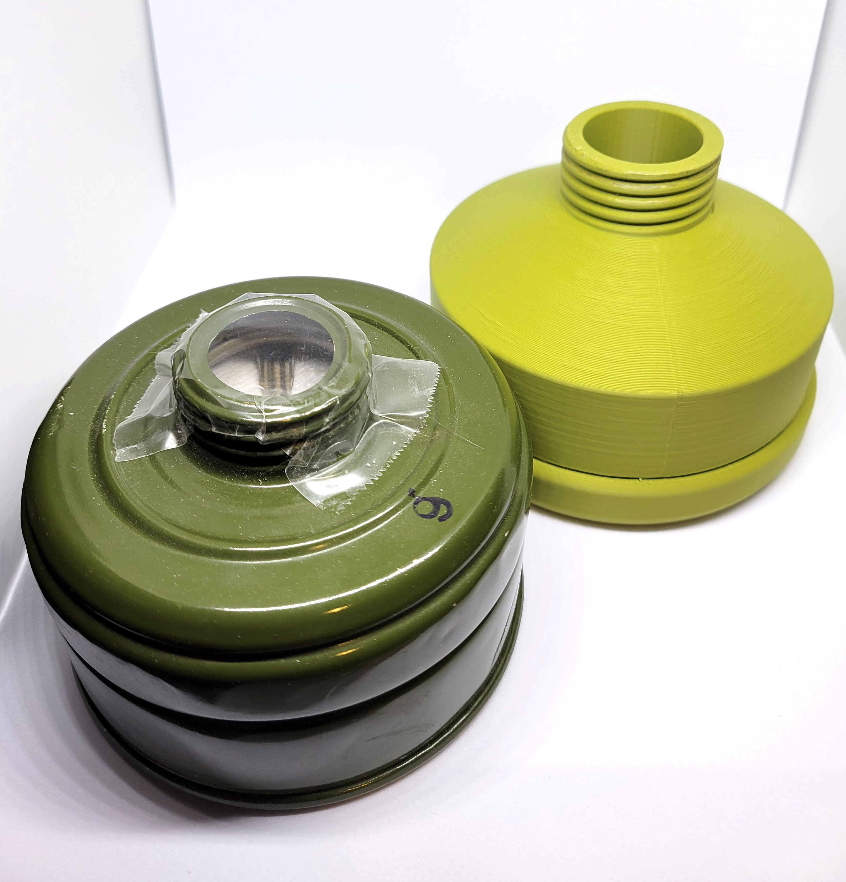 Prop GOST/NATO 40MM Gas Mask Filter for GP5, GP7, and Other Gas Masks ...