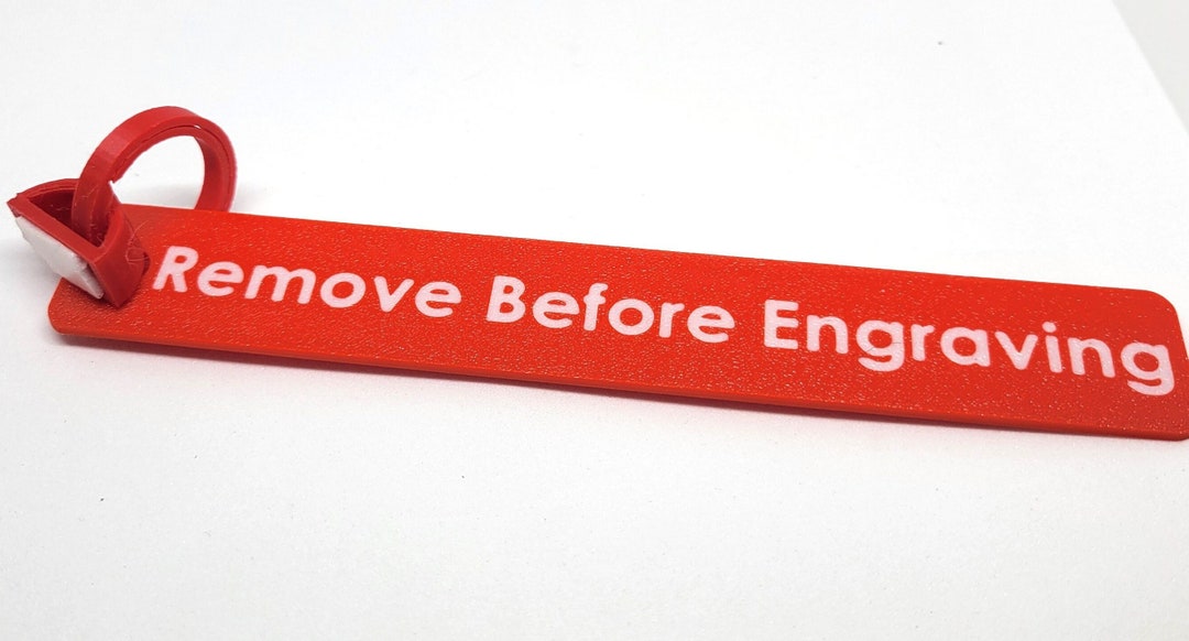 Remove Before Engraving Lens Cap Hang Tag for Fiber/hobby/galvo/your ...