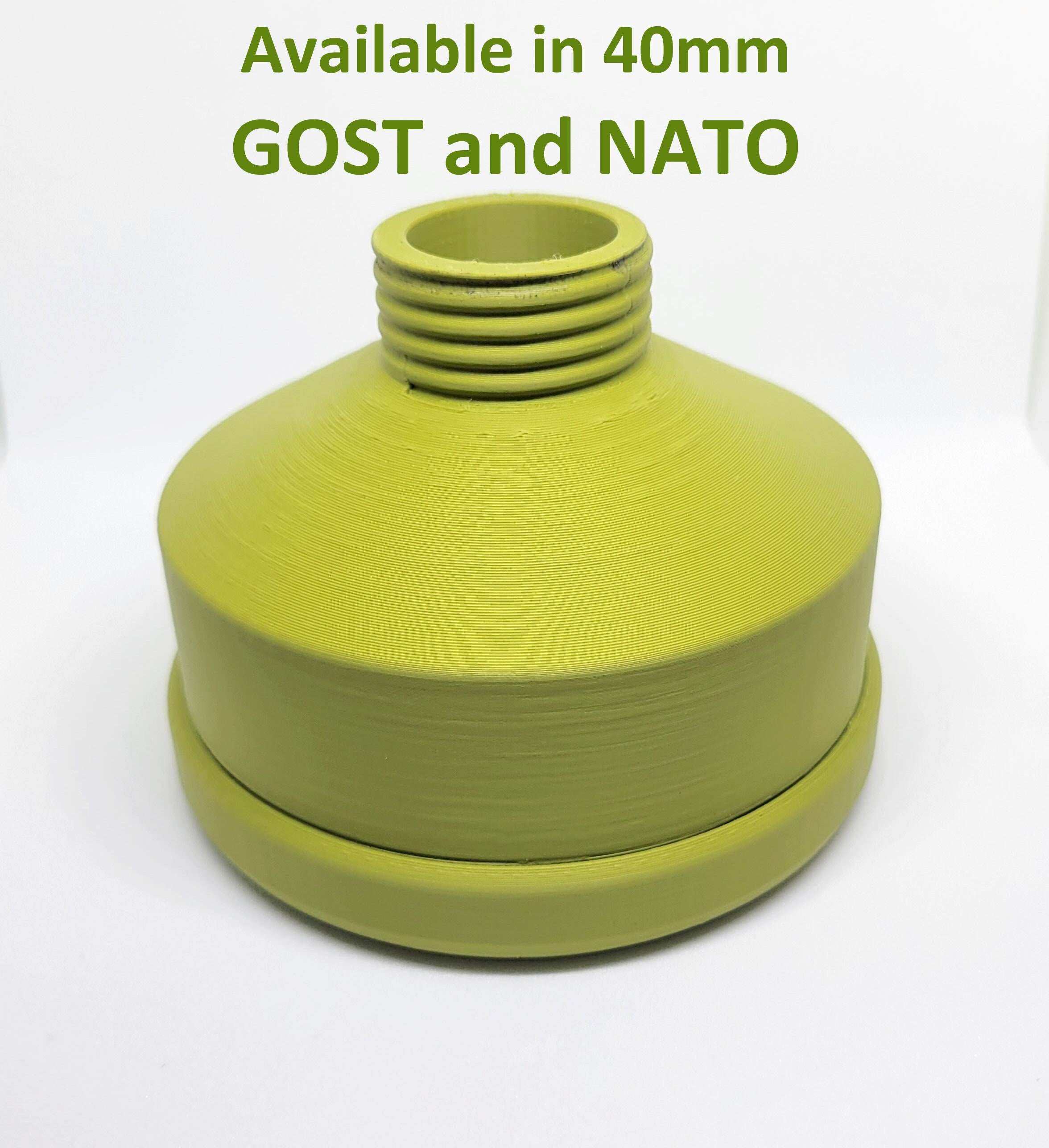 Prop GOST/NATO 40MM Gas Mask Filter for GP5, GP7, and Other Gas Masks ...