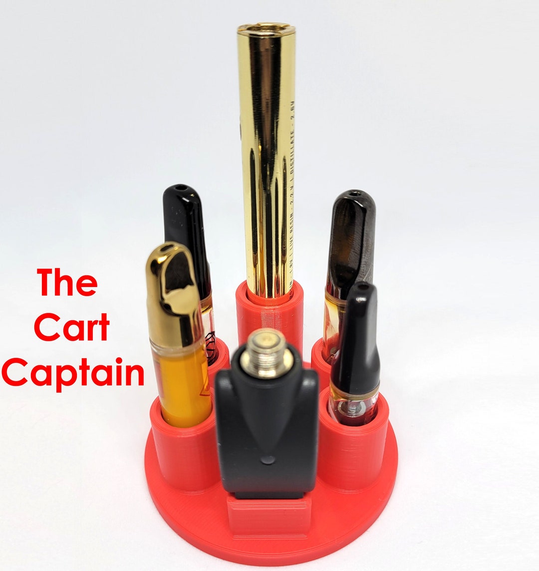 The Cart Captain: Holder for 510 Cartridges, Usb Charger, and Pen ...