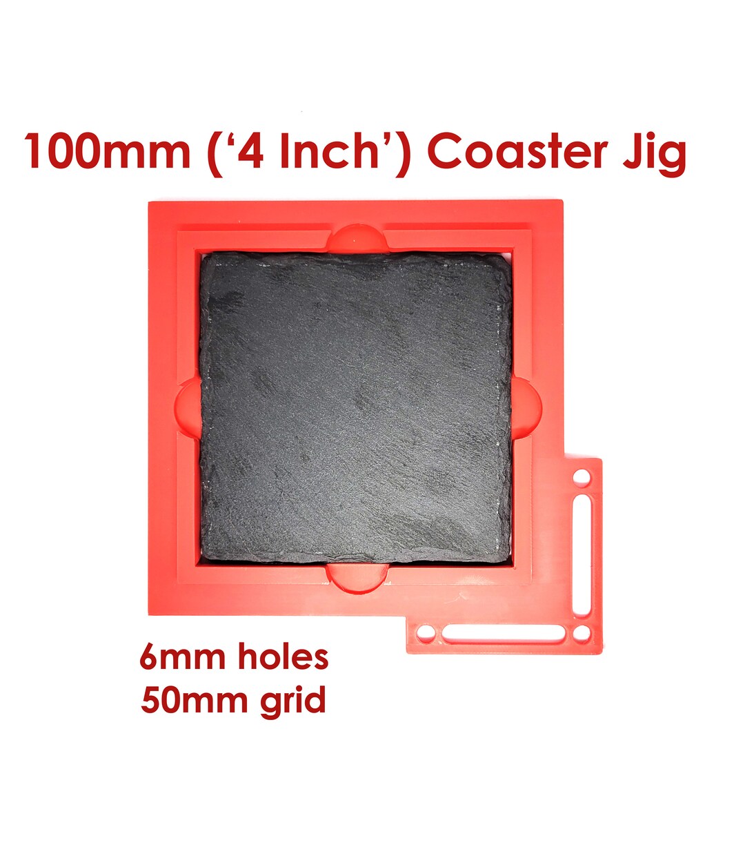 100mm ("4-inch") Coaster Laser Engraving Jig for Fiber/hobby/co2/uv ...