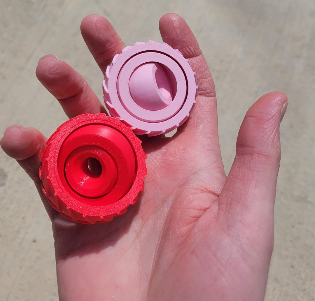 Gyro Ring Fidget - Fun 3D Printed Fidget Toy - Etsy