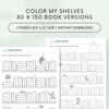 Printable Reading Tracker Templates, Book Lists, Book Review, Monthly ...