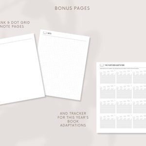Printable Reading Tracker Templates, Book Lists, Book Review, Monthly ...