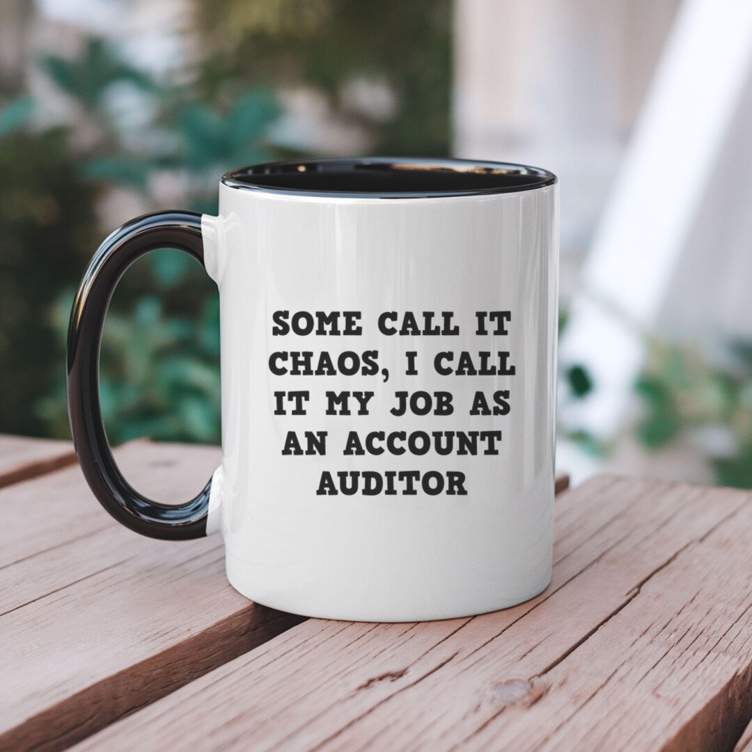 Account Auditor Mug Gift, Funny Employee Work Cup, Job Title Coffee Mug, Coworker Gift for ...