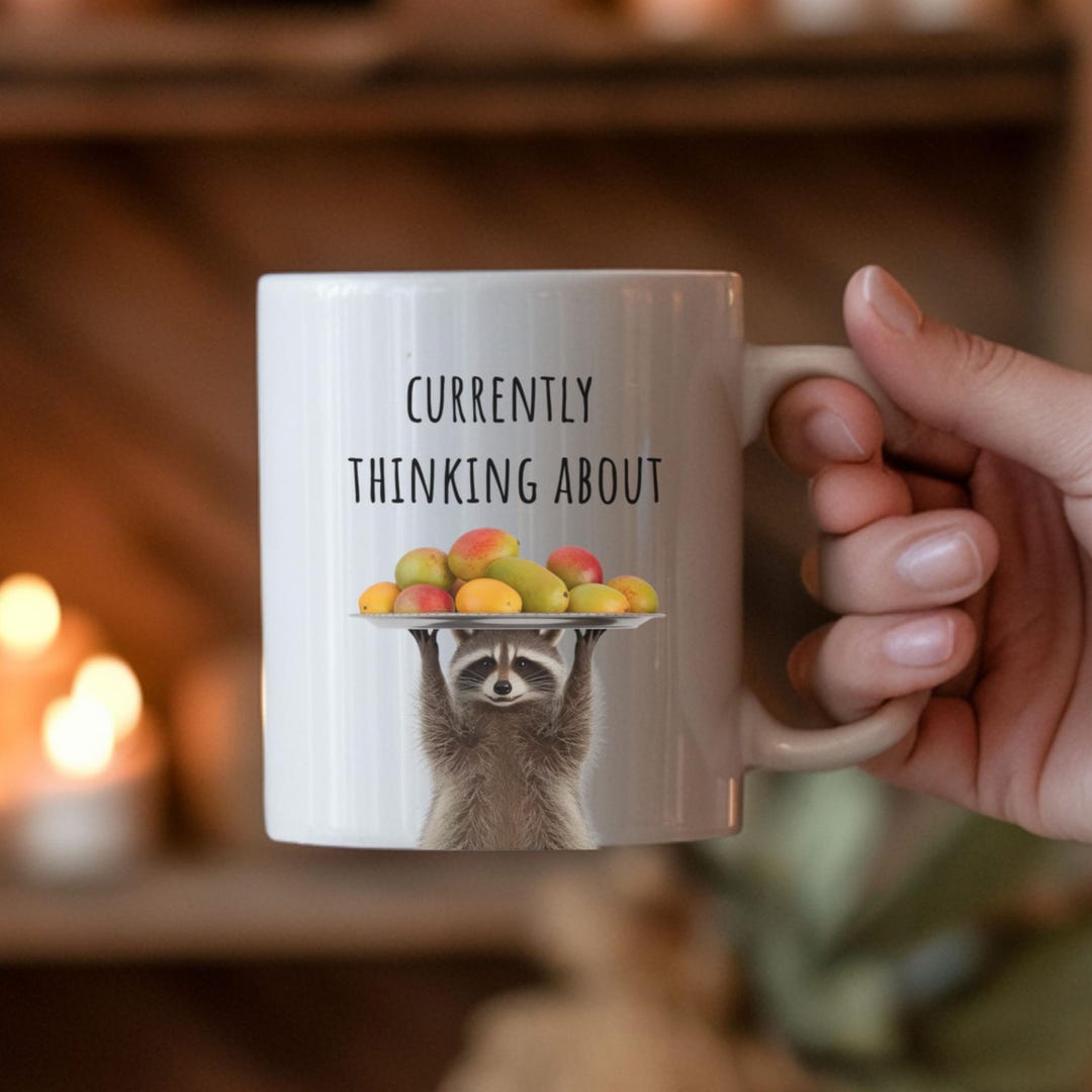 Mango Fruit Platter Mug, My Favorite Food Cup, Gift Idea for Foodie ...