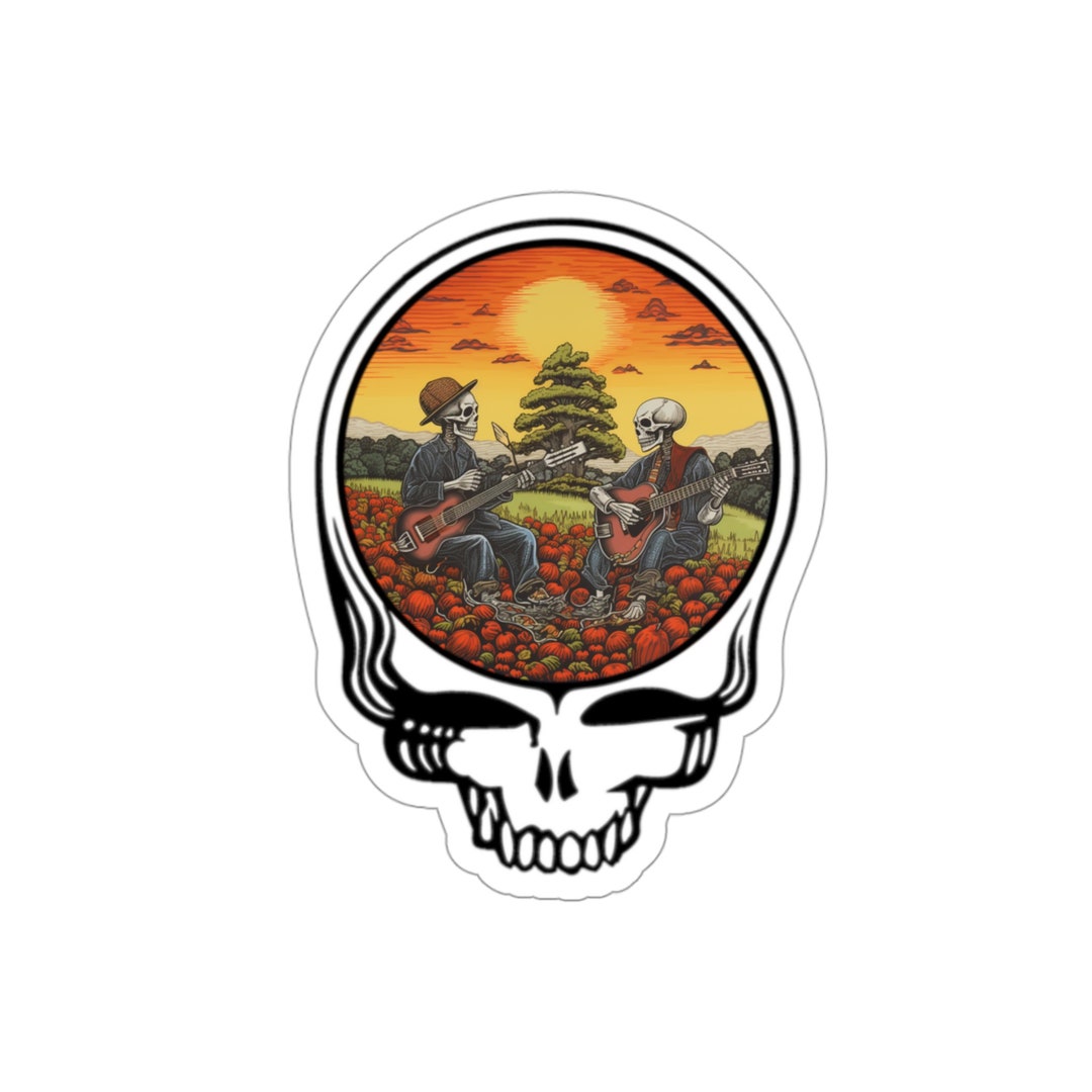 Grateful Dead Fall Style Die-cut 3 X 3 Sticker | Grateful Dead Sticker ...