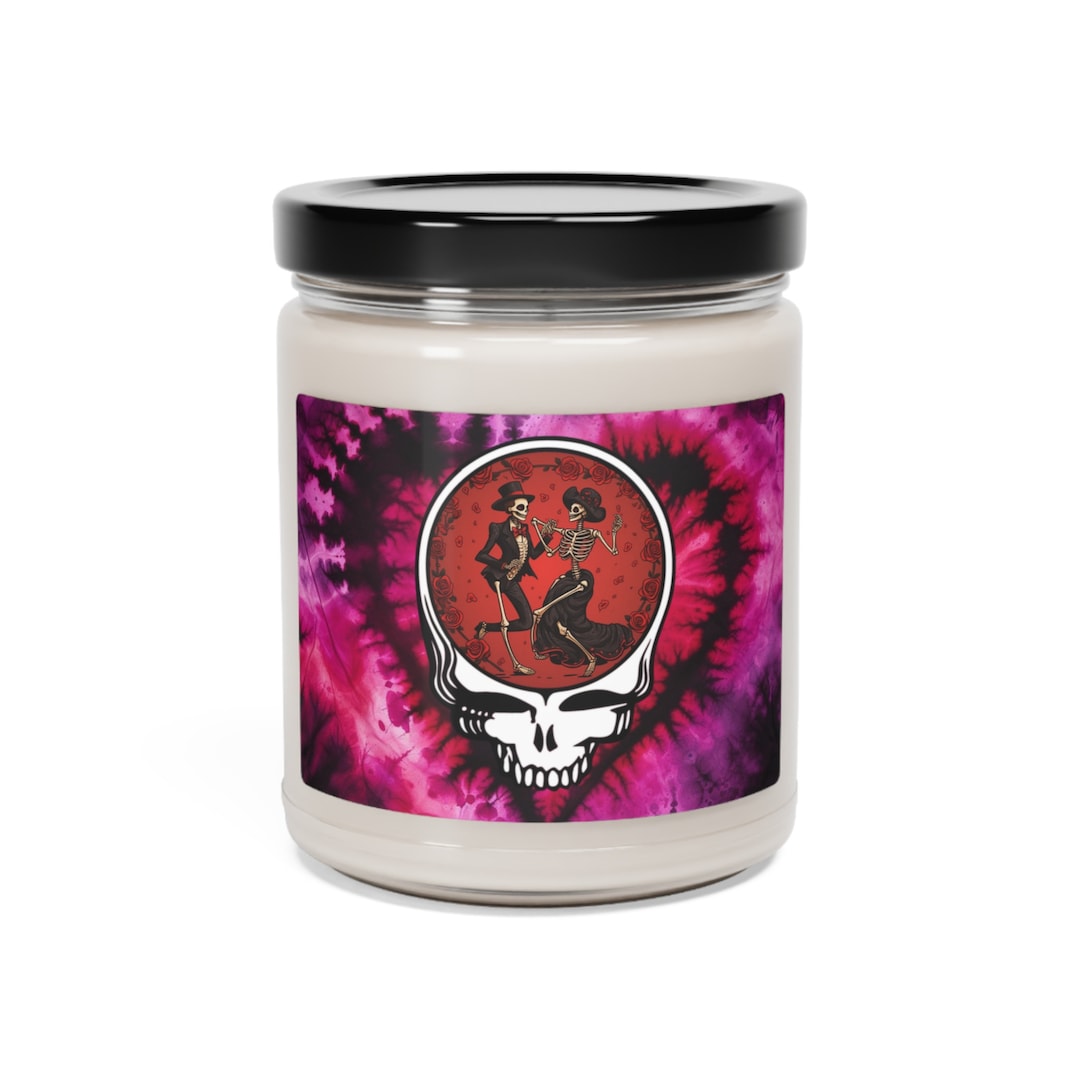 Grateful Dead Valentines Day, 9oz Candle | Grateful Dead Candle | Dead ...