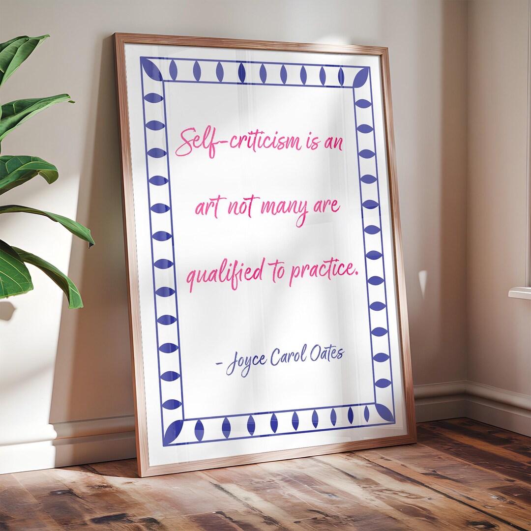 Motivational Self Esteem Poster, Daily Affirmation Print, Mental Health ...