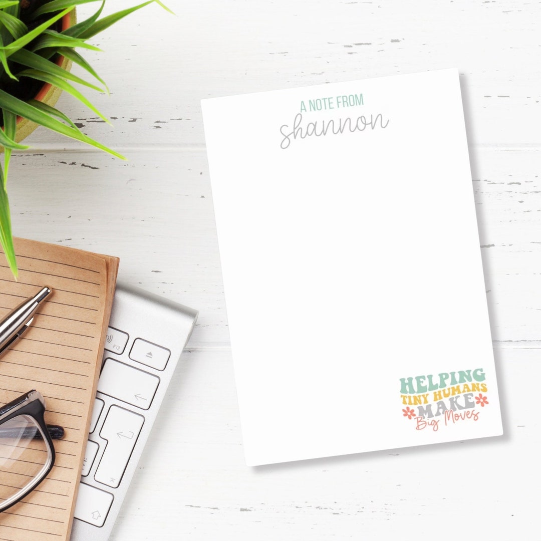 Personalized Occupational Therapy Gift, Custom Name for OT Gift, Sticky ...