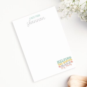 Personalized Occupational Therapy Gift, Custom Name for OT Gift, Sticky ...