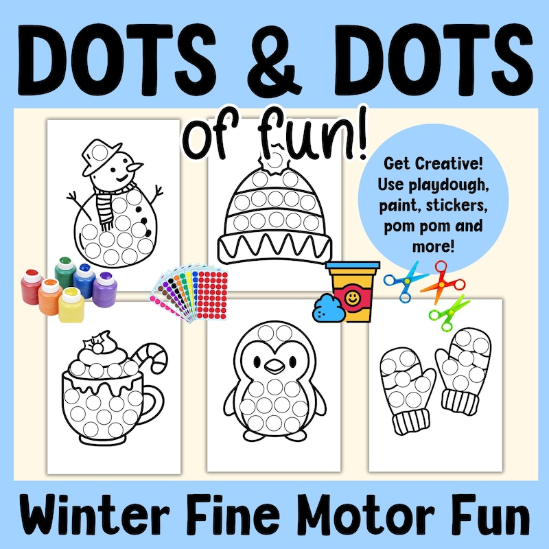 Winter Preschool - Etsy