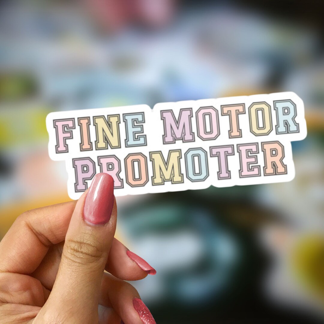Fine Motor Occupational Therapy Sticker for Occupational Therapist Gift ...