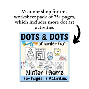 Winter Busy Book Page Preschool Shapes Matching Game Winter Preschool ...