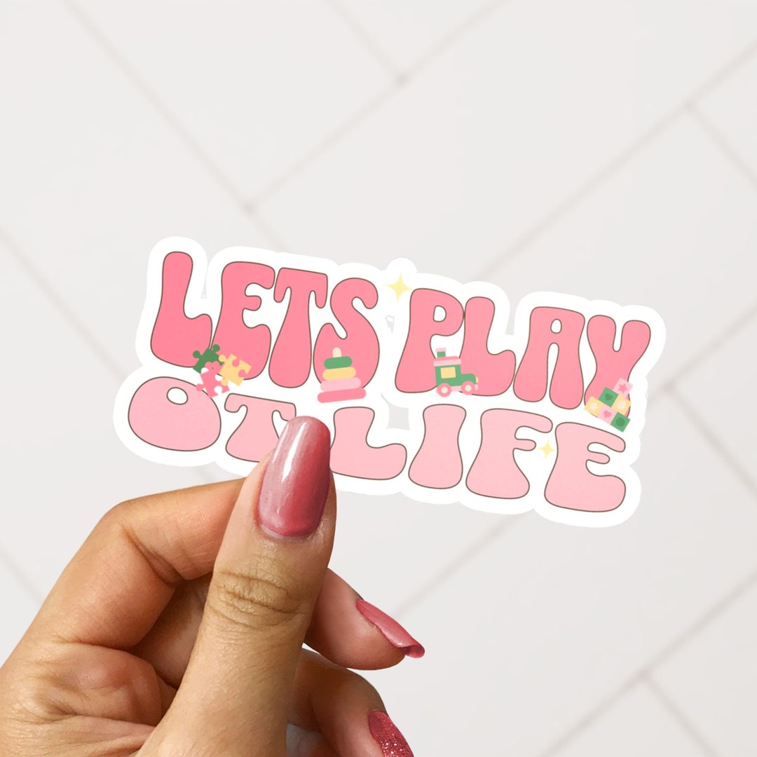 Pediatric Occupational Therapy Sticker Vinyl Decal for Tumbler Stanley ...