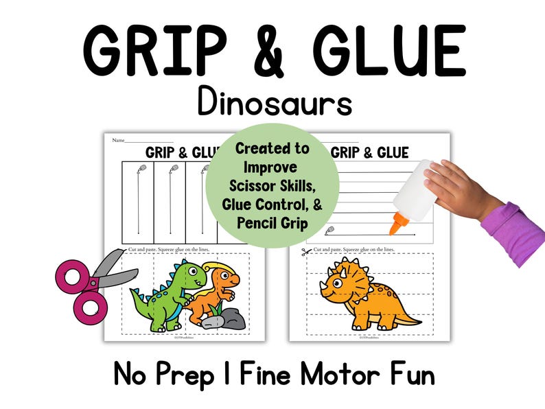 Dinosaur Printable for Kindergarten Preschool Dinosaur Learning ...
