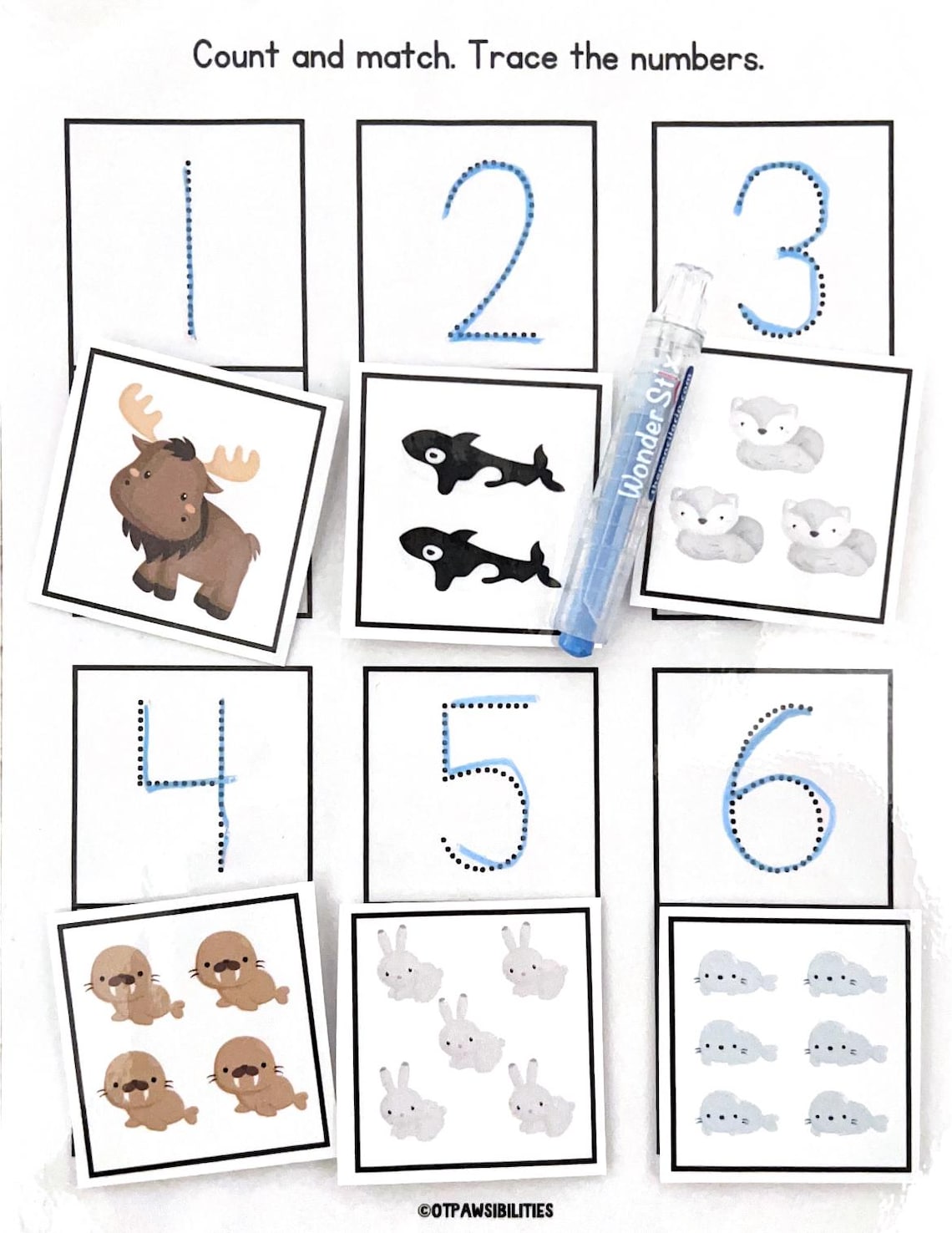 Winter Preschool Activities Winter Preschool Math Activity Prek ...