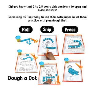 Winter Dot Marker Printable Activities Winter Dot Art Play Dough Mat Preschool Activity ...