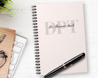 Personalized Physical Therapy Notebook, PT Gift, Physical Therapists ...