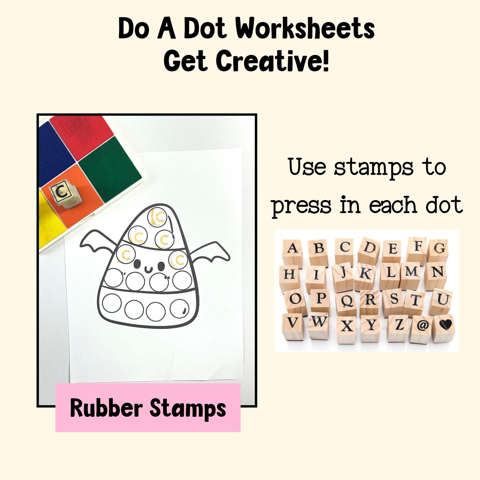 Halloween Toddler Printable Activities Dot Sticker Printable Preschool ...