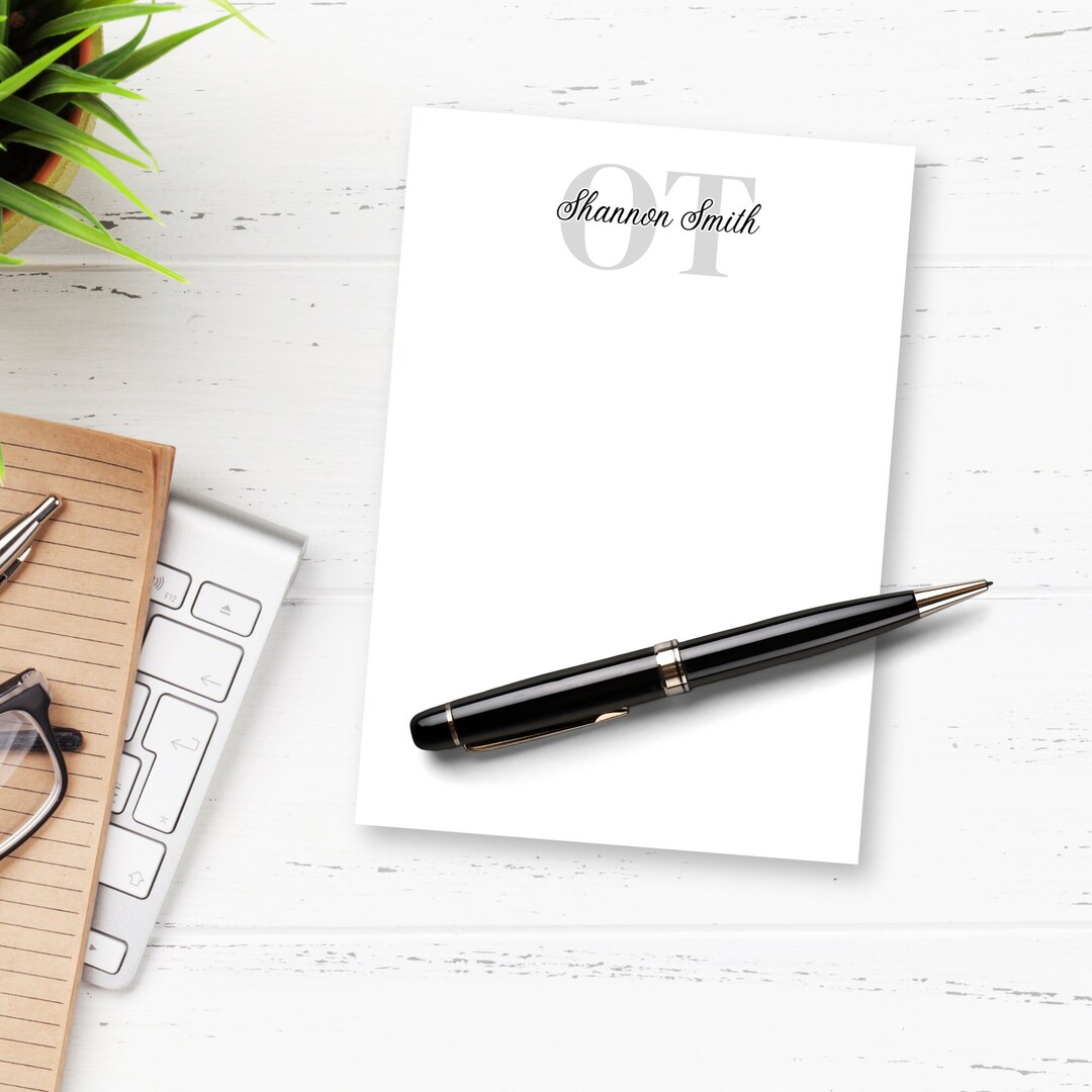 Custom Occupational Therapy Post-it® Note Pad Gift OT Sticky Note ...