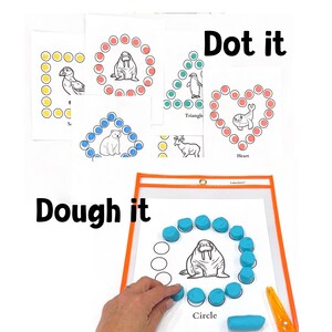 Winter Animals Toddler Printable Activities Dot Marker Winter Play ...
