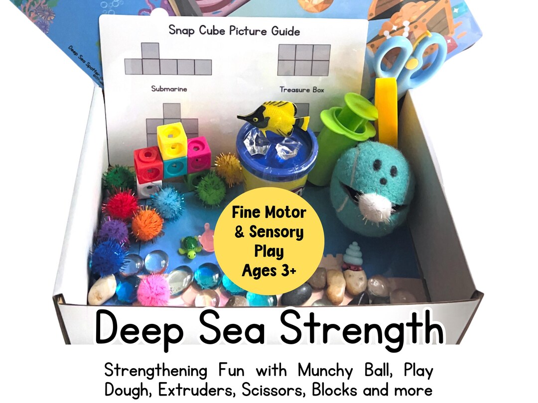 Occupational Therapy Fine Motor Skills Strengthening Activities Ocean ...